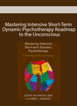 Mastering Intensive Short-Term Dynamic Psychotherapy Roadmap to the ...